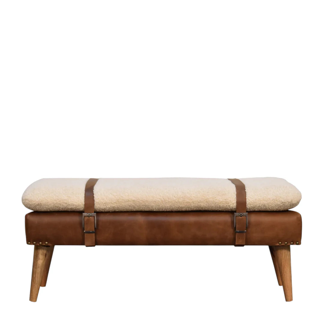 Boucle Benches | Elegant Comfort at Boucle Fabric Store